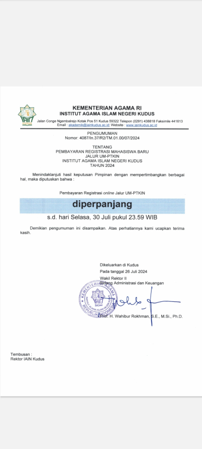 IAIN KUDUS | Institut Agama Islam Negeri Kudus