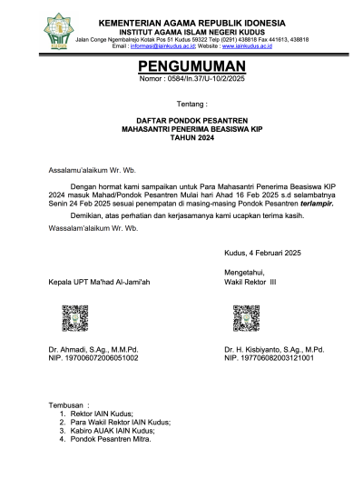 IAIN KUDUS | Institut Agama Islam Negeri Kudus