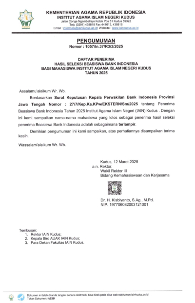 IAIN KUDUS | Institut Agama Islam Negeri Kudus