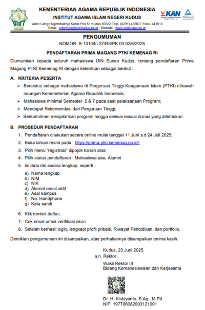 IAIN KUDUS | Institut Agama Islam Negeri Kudus