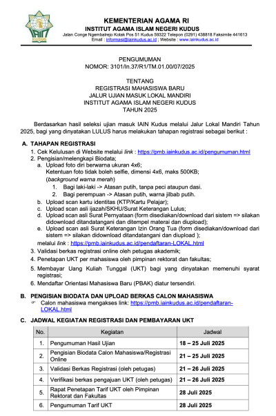 IAIN KUDUS | Institut Agama Islam Negeri Kudus